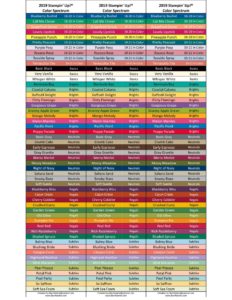 19-20 Colors in Color Family then Alphabetical Order | Bev Adams ...