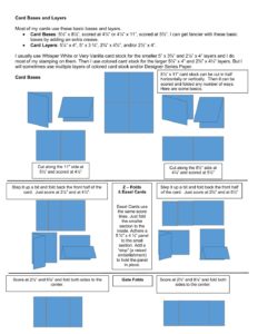 Bases and Layers Template including eighth inch increments | Bev Adams ...